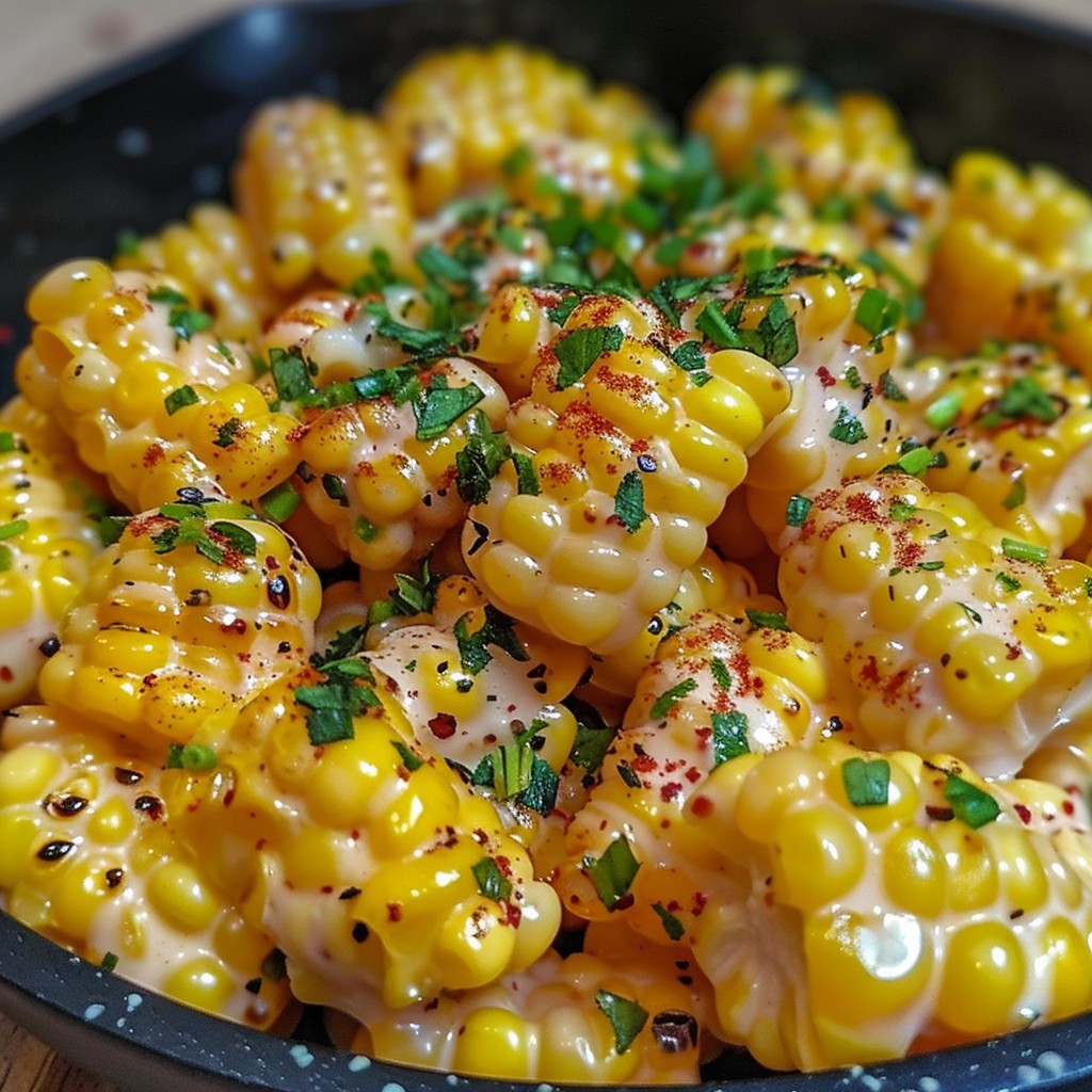 Honey Butter Skillet Corn - NorthEast Nosh Recipes