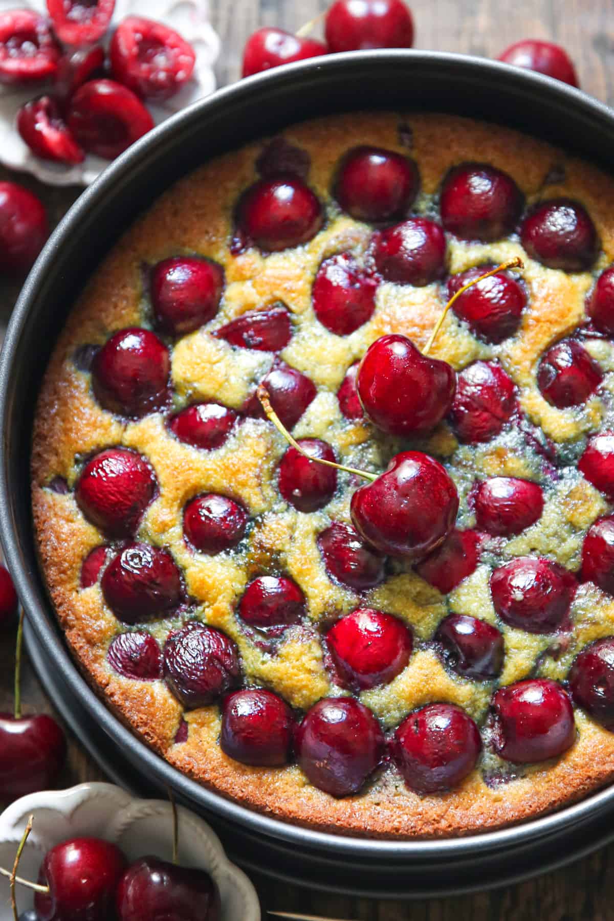 Simple Cherry Cake - NorthEast Nosh Recipes