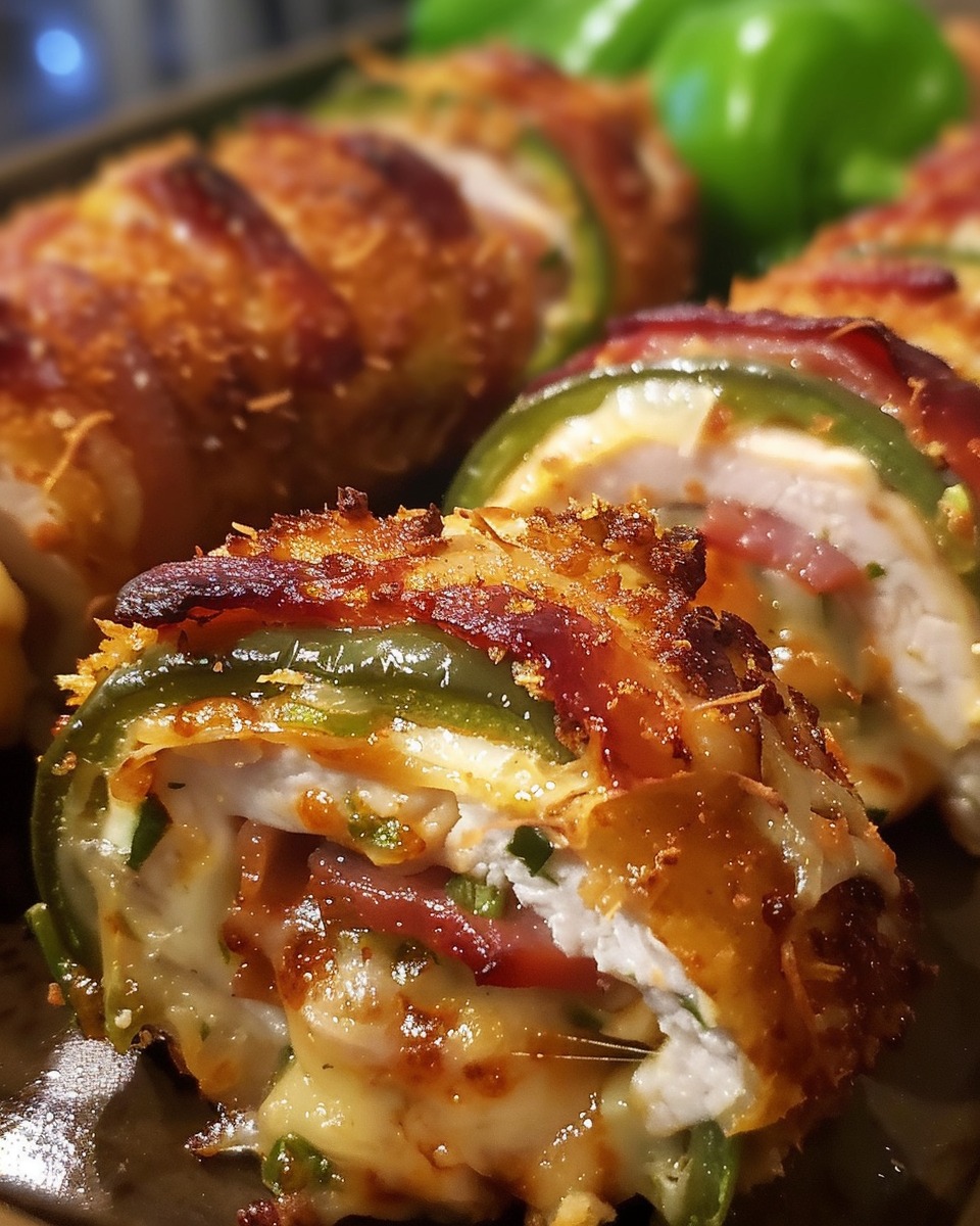 Smoky Cheesy Jalapeño Chicken Rolls - NorthEast Nosh Recipes