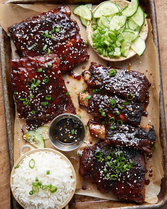 Sticky Asian Pork Ribs - NorthEast Nosh Recipes