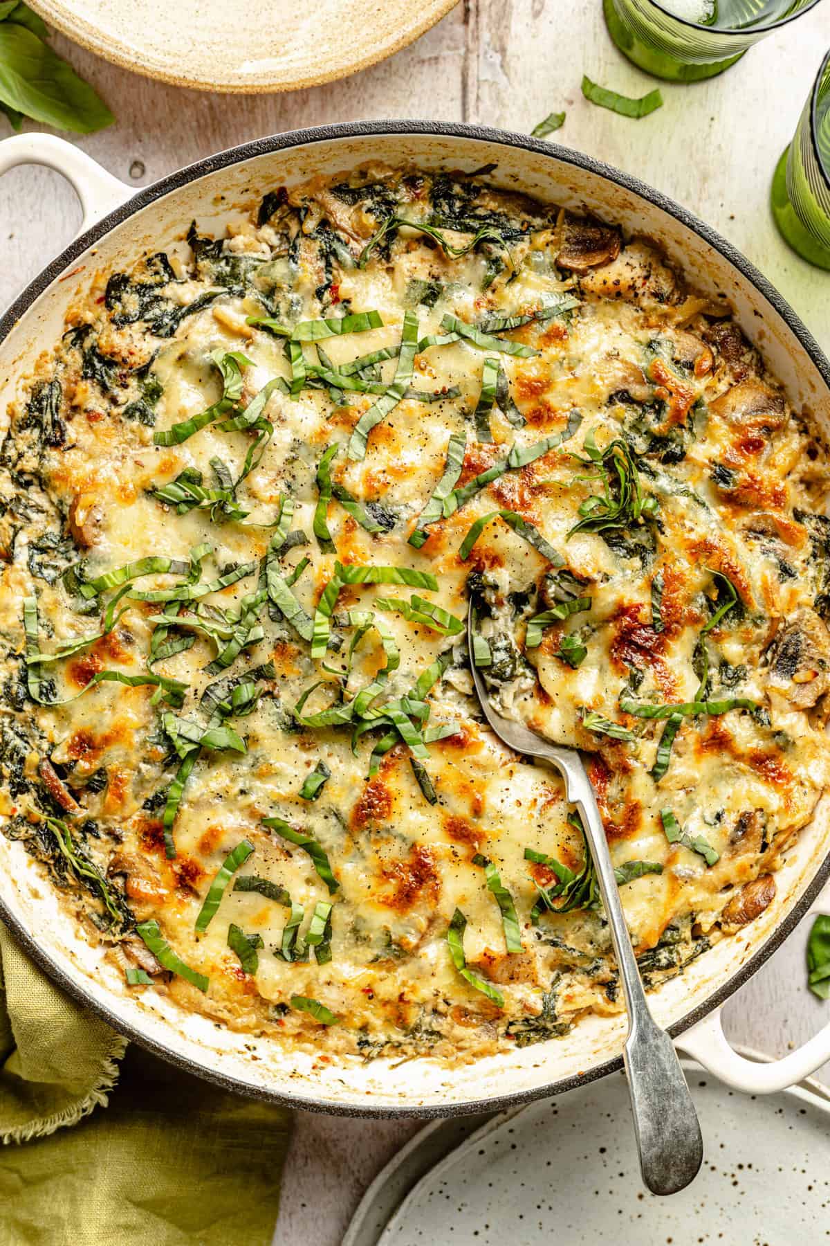 Creamy Ricotta Chicken and Orzo Skillet - NorthEast Nosh Recipes