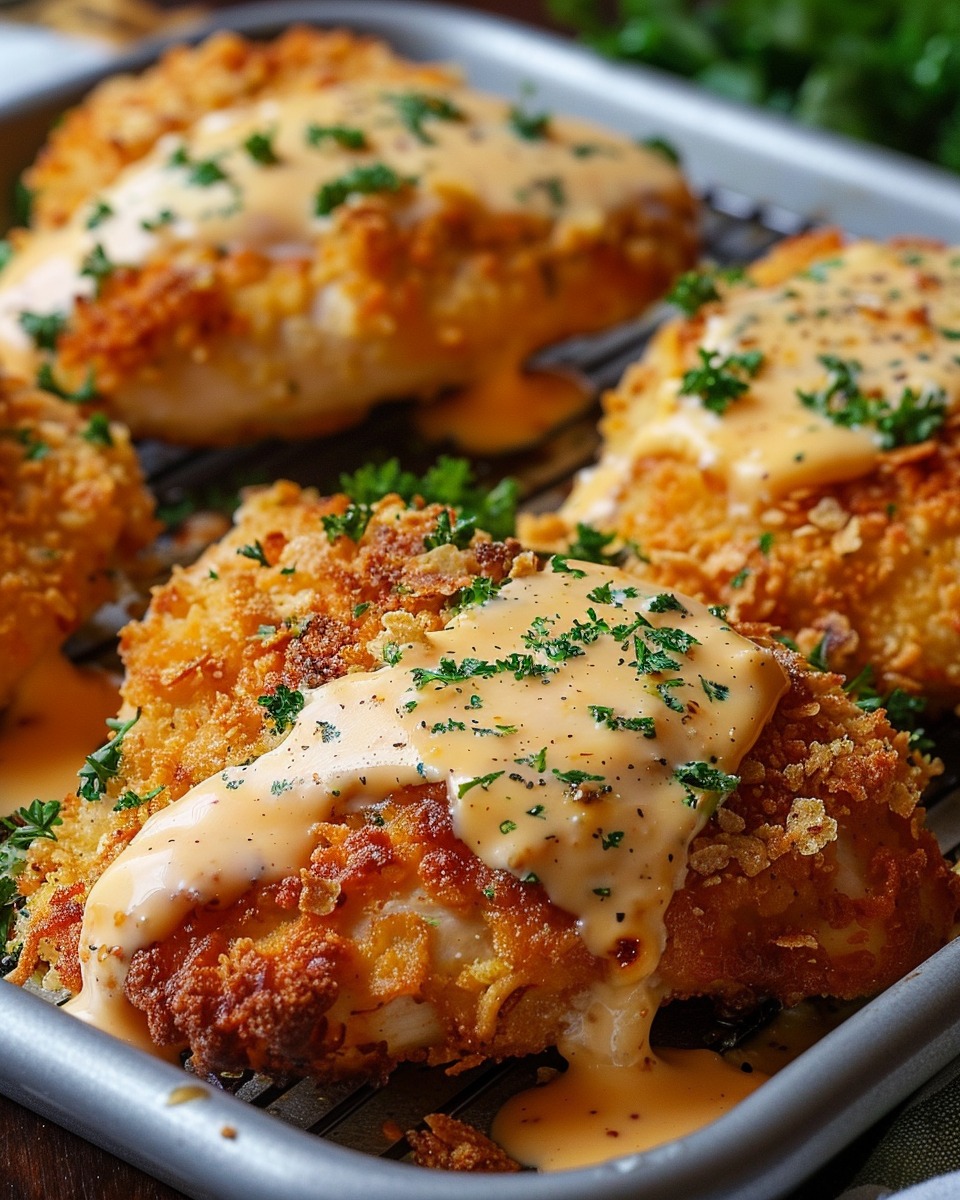 Crispy Cheddar Chicken - NorthEast Nosh Recipes