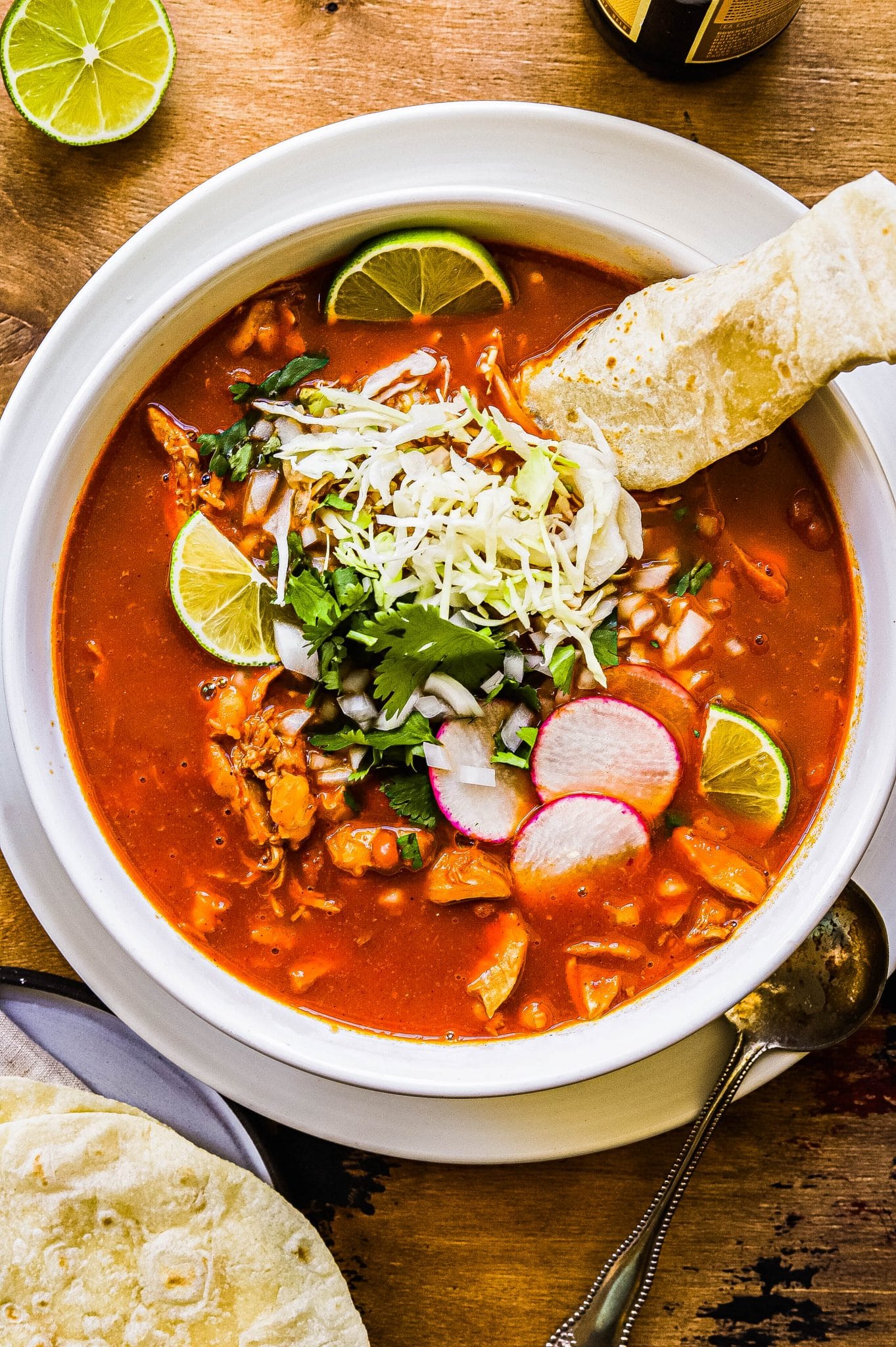 Red Pozole with Chicken - NorthEast Nosh Recipes
