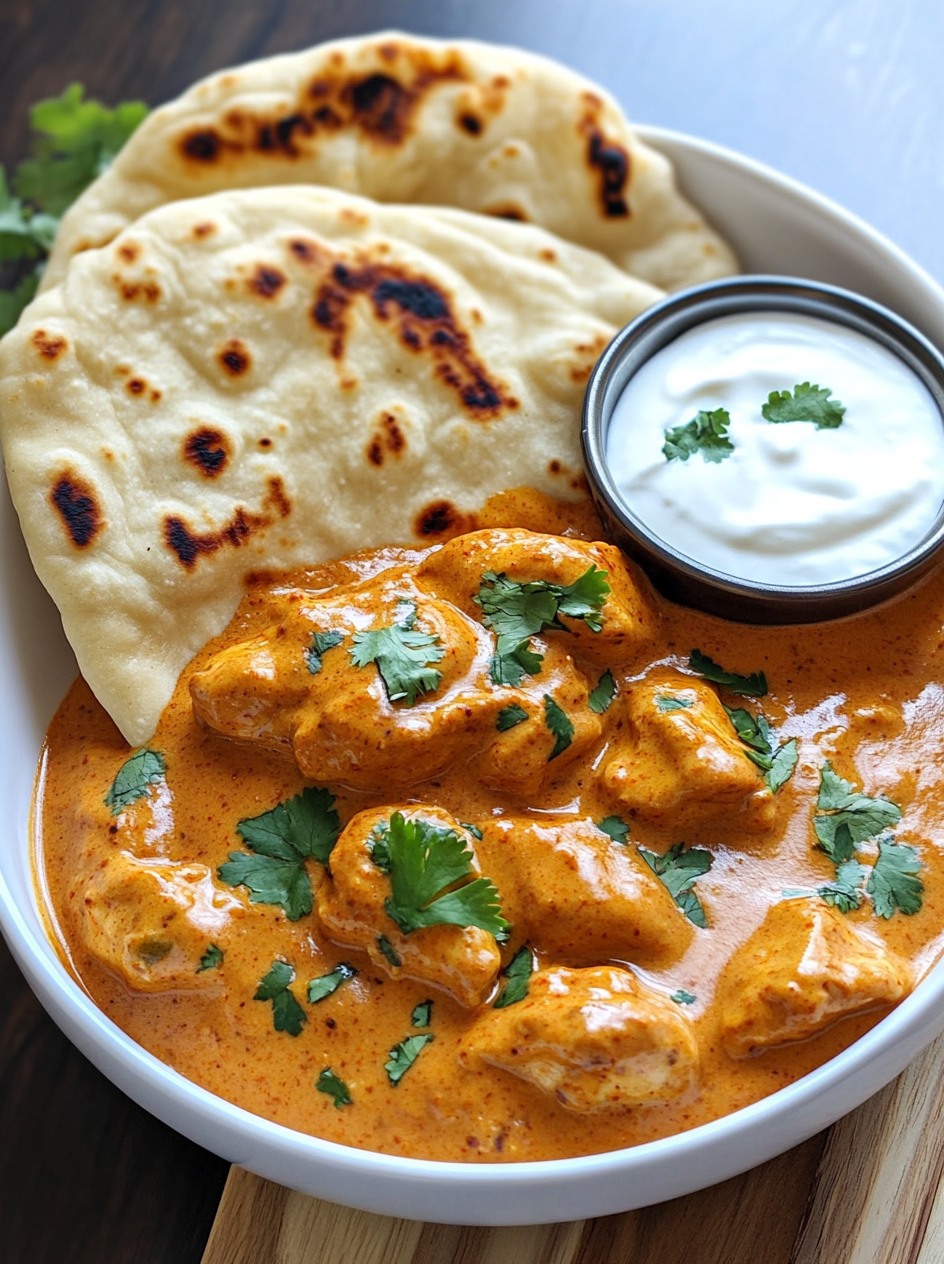 Butter Chicken with Naan - NorthEast Nosh Recipes