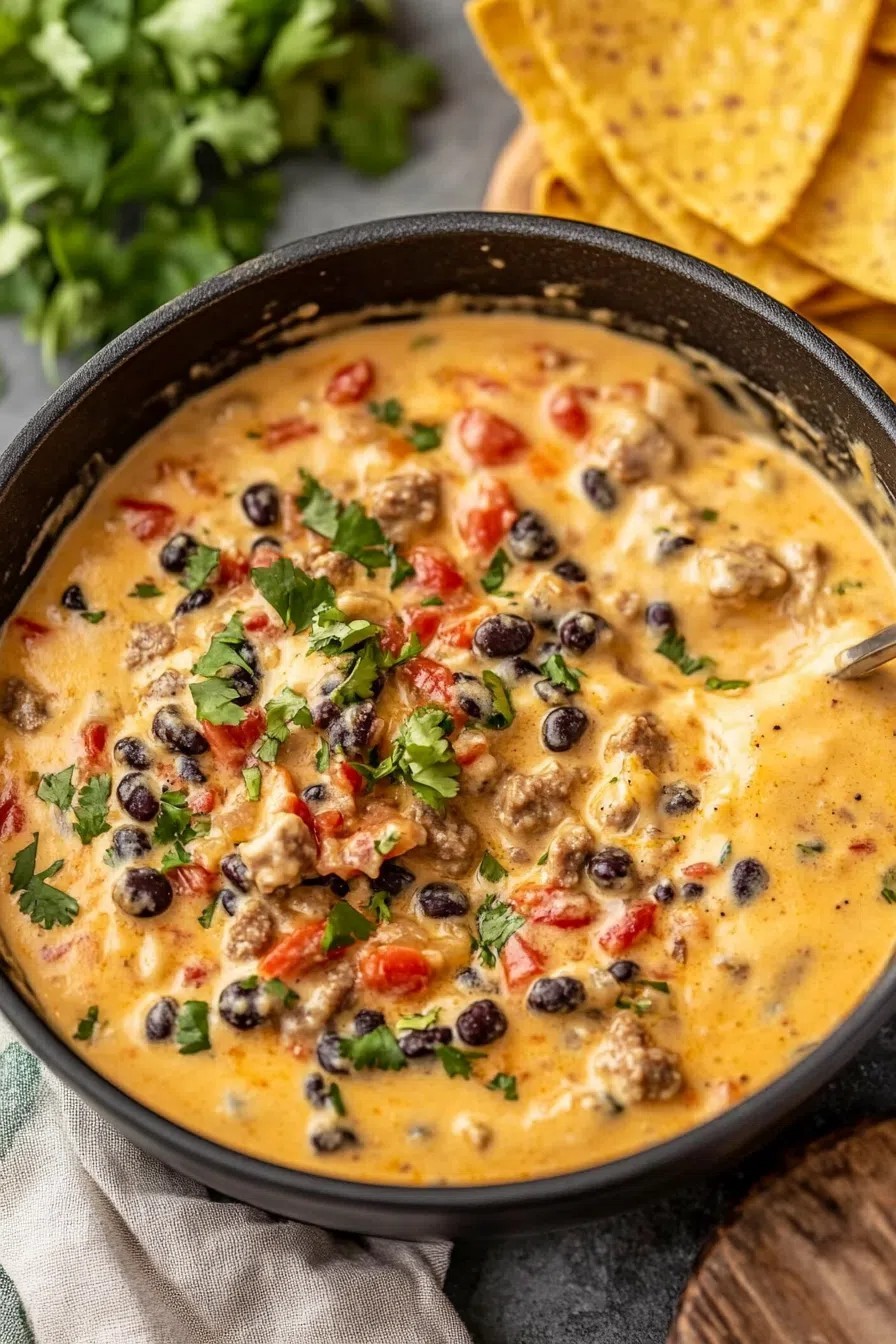 Spicy Cowboy Queso - NorthEast Nosh Recipes